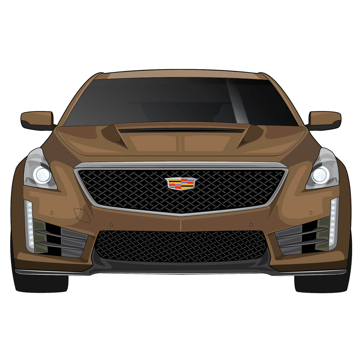 Cadillac CTS-V – Sticker Hub