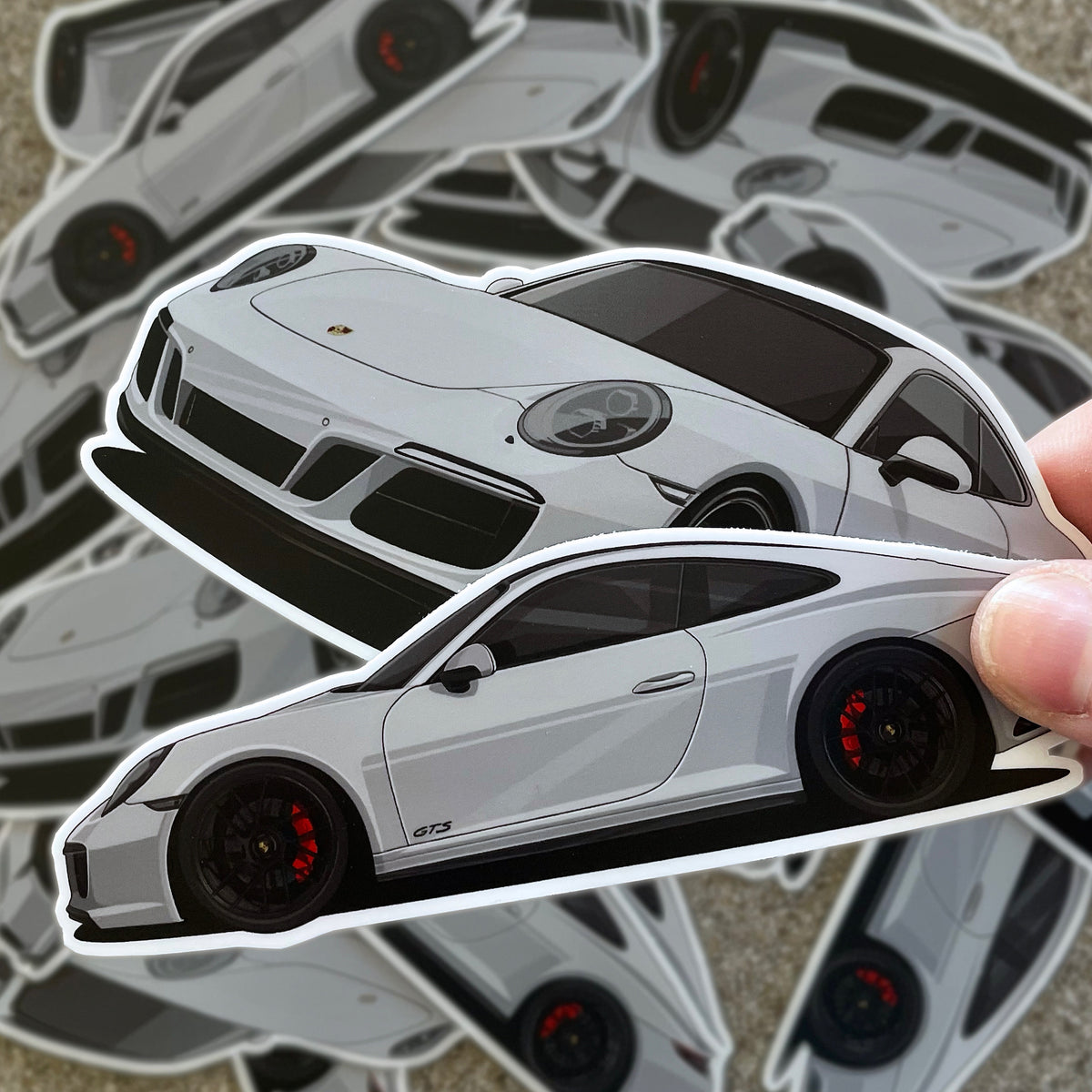 Cartoon Stickers + Digital Drawing - Your Exact Car – Sticker Hub