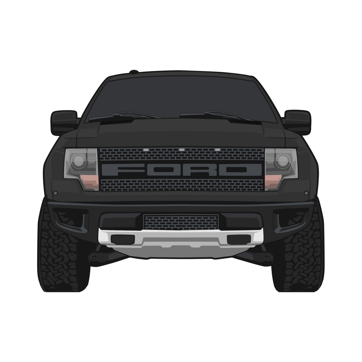 Gen 1 Ford Raptor Stickers – Sticker Hub