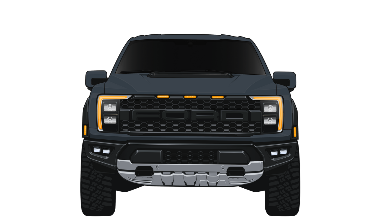 Gen 3 Ford Raptor Stickers – Sticker Hub